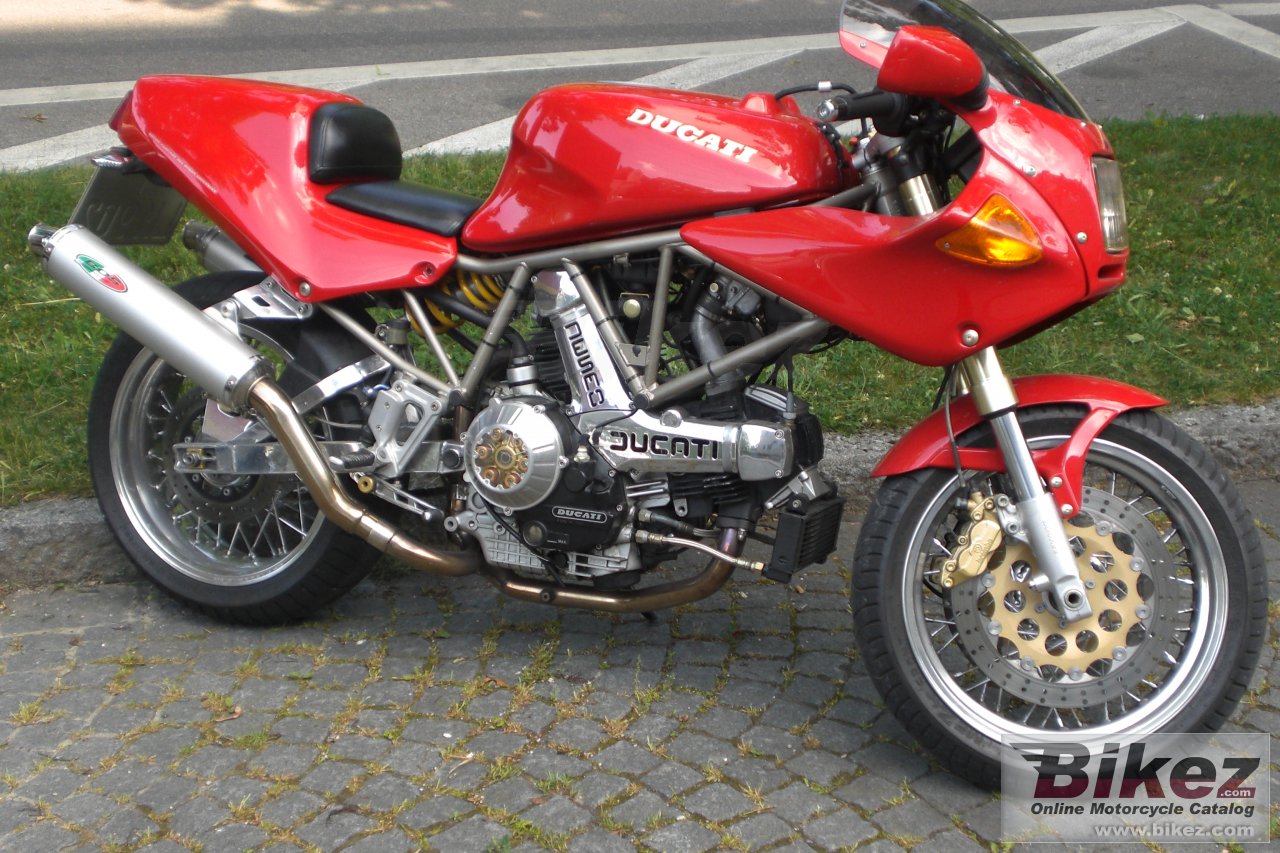 Ducati 900 SS poster